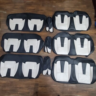 Evolution D5 Golf Cart 6 Seater Seat Covers, New Takeoffs with Staple ...