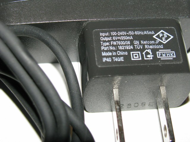 Jabra Genuine AC Power Adapter Supply Fw7600/06 6v Headset Earpiece ...