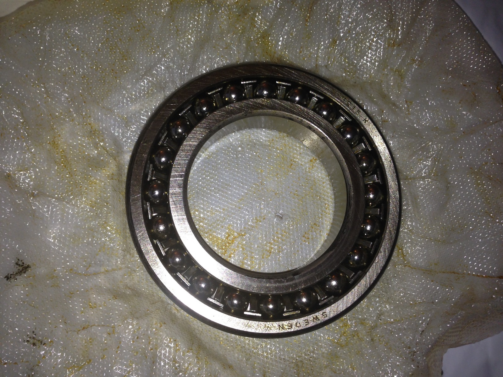 SKF 1215 KJ self aligning double row ball bearing tapered bore 1215K 25 ...