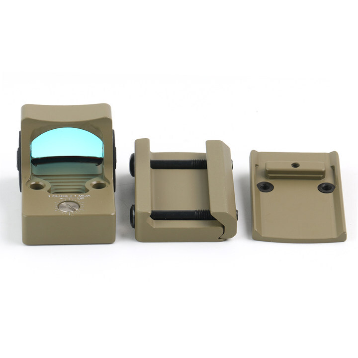 Tactical RMR Red Dot Reflex Sight Collimator Scope For Glock 17 19 w ...