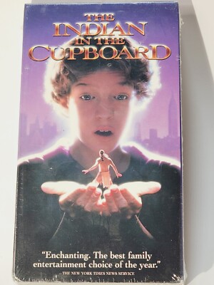 Vintage New Sealed VHS The Indian In The Cupboard Movie 43396116436| eBay