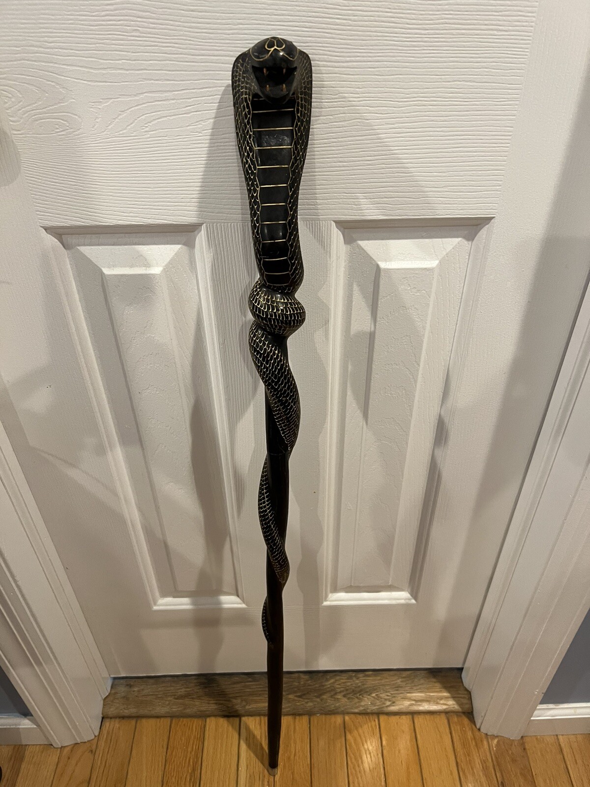 Wooden Cane From Thailand. - Gem