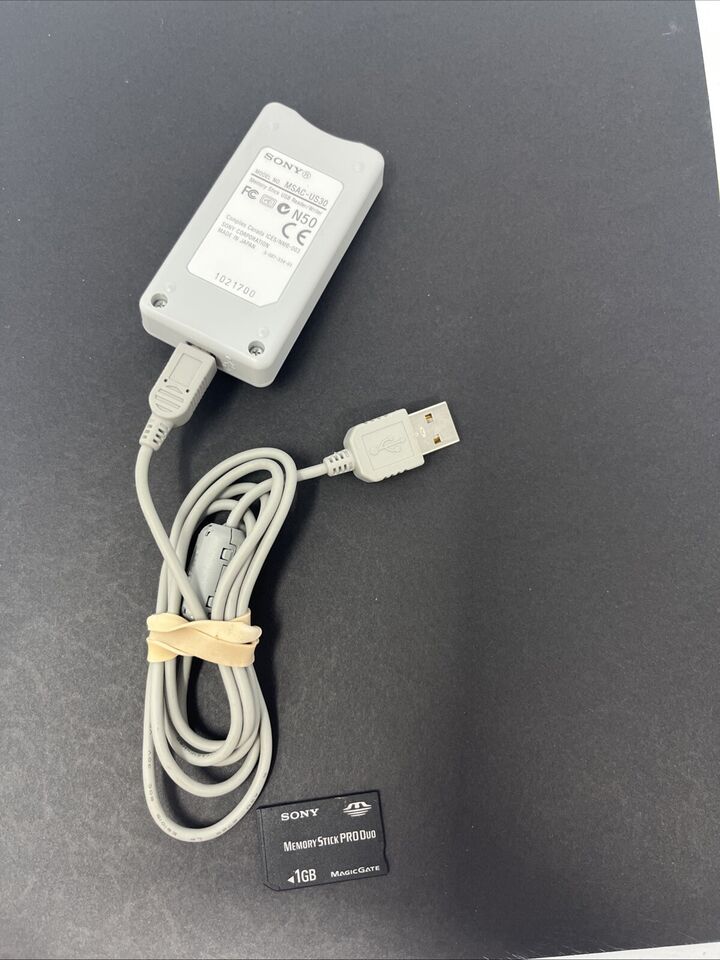 Sony MagicGate Pro MSAC-US30 Memory Stick USB Reader Writer w/ USB ...