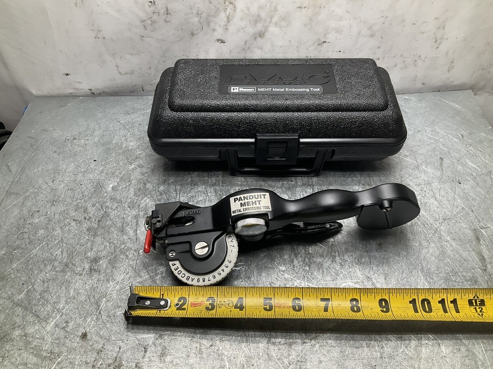 DYMO Panduit MEHT Metal Embossing Tool M1011 | eBay