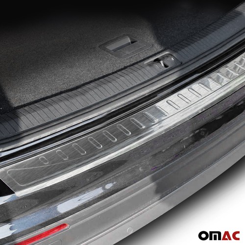 Fits VW Tiguan 2018-2022 Chrome Rear Bumper Guard Trunk Sill Protector ...