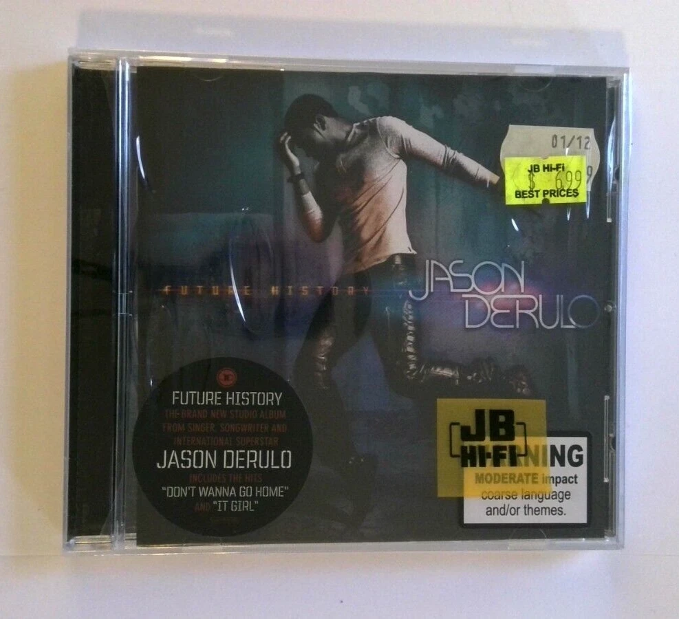 Jason Derulo Future History Album Cover
