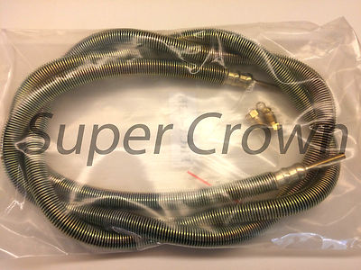 Flexible Oil Mesh Metal Surround Hose Line Tubing Ф4mm x 51.18"L FHCY ...