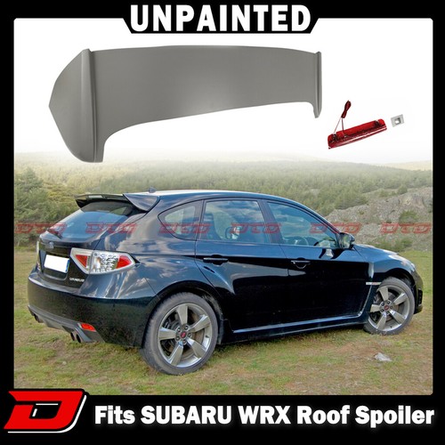 2011 Fits SUBARU Impreza WRX STI Hatchback OE Style Rear Roof Spoiler ...