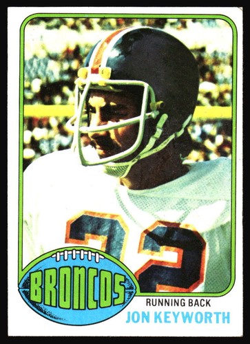1976 Topps Jon Keyworth Rookie #367 Denver Broncos | eBay