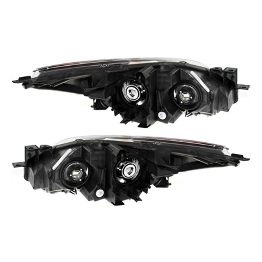 NEW PAIR OF HALOGEN HEADLIGHT FITS MAZDA 3 S I SEDAN 2010-13 MA2519130 ...
