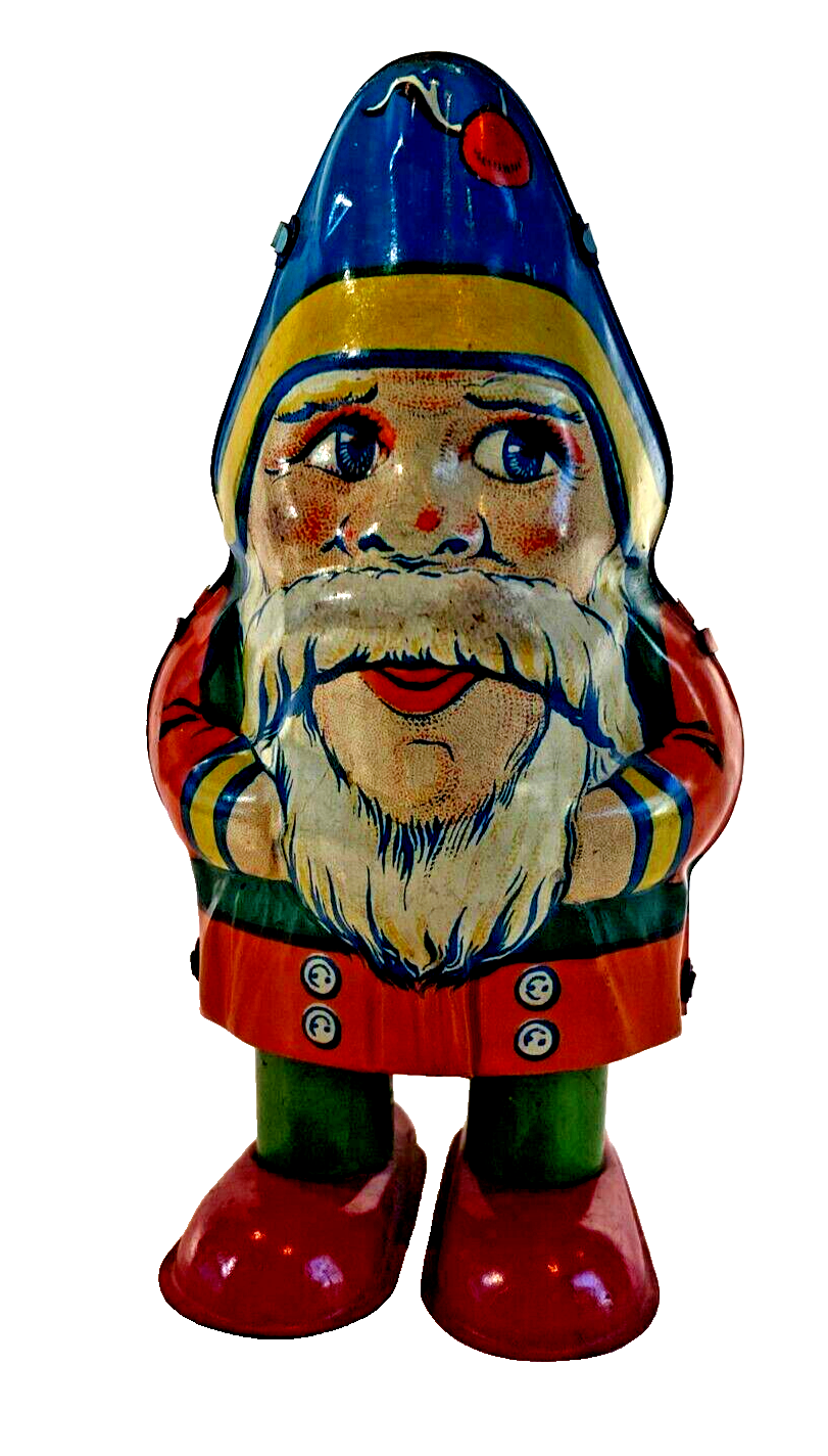 1940s Chein Tin Litho Windup Walking Santa | eBay