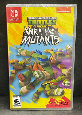 Teenage Mutant Ninja Turtles TMNT Arcade Wrath of the Mutants (Switch ...