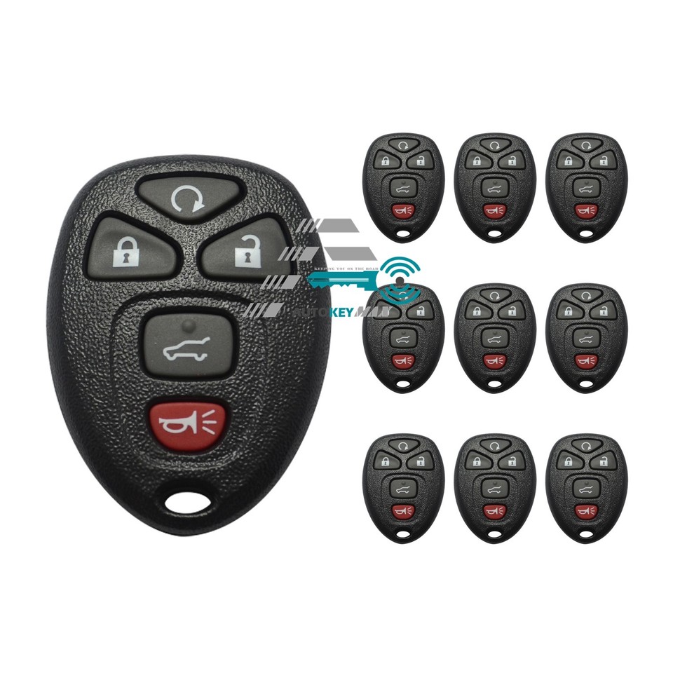 LOT OF 10 Keyless Entry Remote Key Fob Malibu Cobalt LaCrosse 22733524 ...