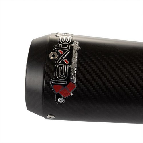Lextek CP9C Full Carbon Motorcycle Motorbike Stubby Exhaust Silencer ...