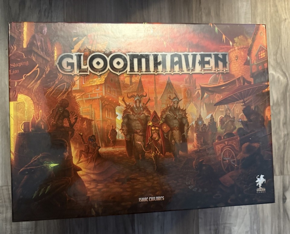 Gloomhaven + Forgotten Circles + Broken Token Org. - Board Game ...