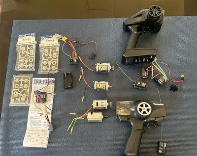 Futaba 3PRKA 3 Chan. RC Transmitter TX With R203GF Receiver & other ...