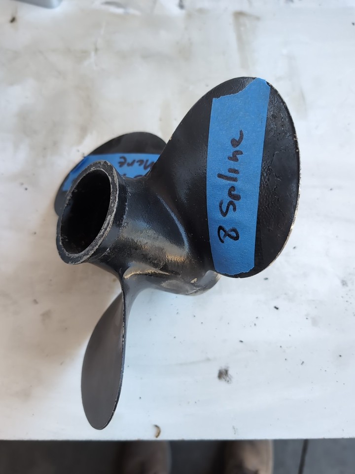 20 Horsepower Mercury 8 Spline 9 Pitch Aluminum Propeller | eBay