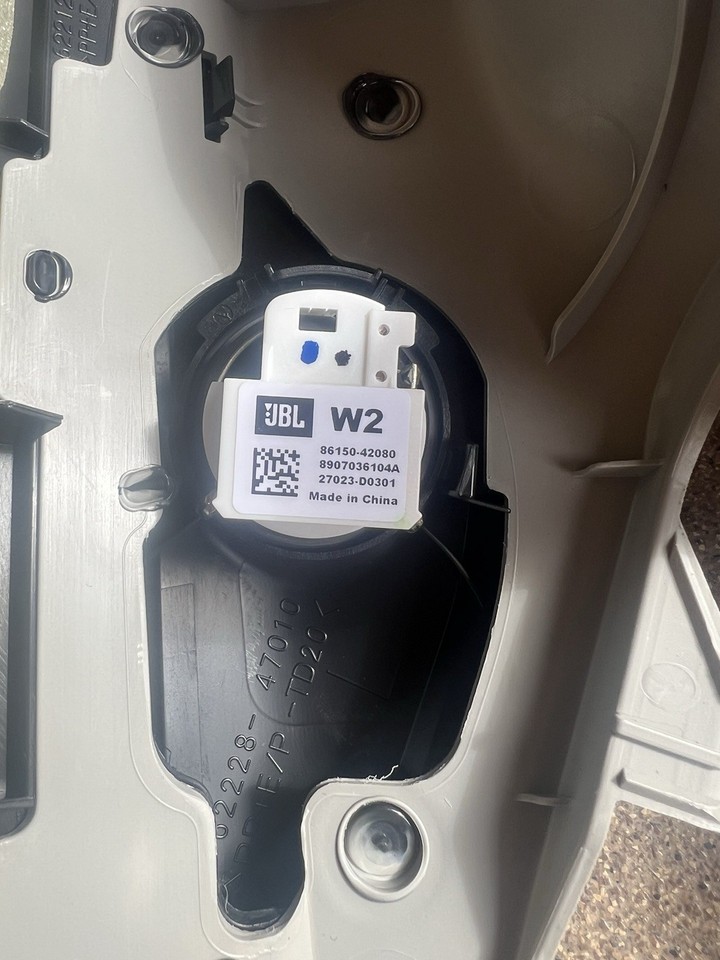 TOYOTA PRIUS AUDIO SOUND SYSTEM SET AMP AMPLIFIER MODULE JBL SPEAKERS ...