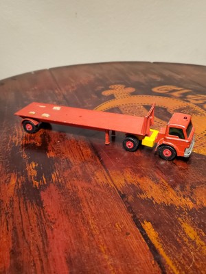 MATCHBOX K-20, KING SIZE TRACTOR TRANSPORTER, MADE IN ENGLAND BY LESNEY ...