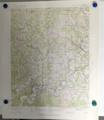 Indiana - Oolitic Quadrangle (1935 survey) Original... | eBay