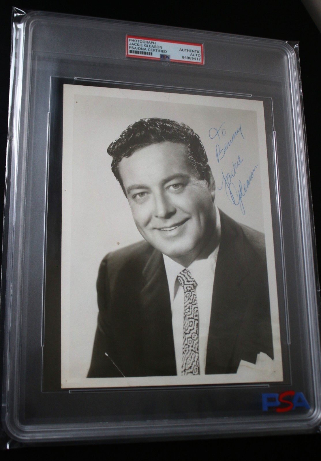 Jackie Gleason ~ Signed Autographed 1950's Vintage Photograph ~ PSA DNA ...
