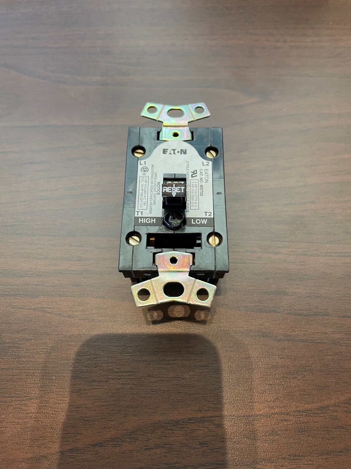 Eaton MST02 Two Pole 1HP 115-277V Thermal Overload Switch - NEW | eBay