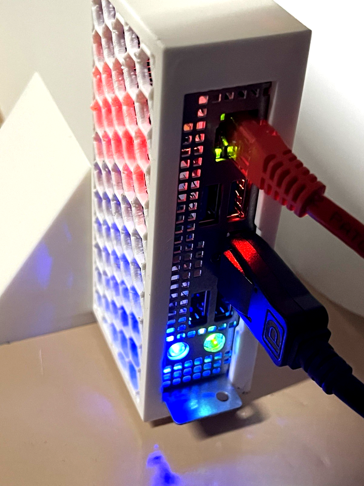 AMD BC-250 WHITE Cooler 140mm wFan Enclosure-BC250 Made from Heat ...