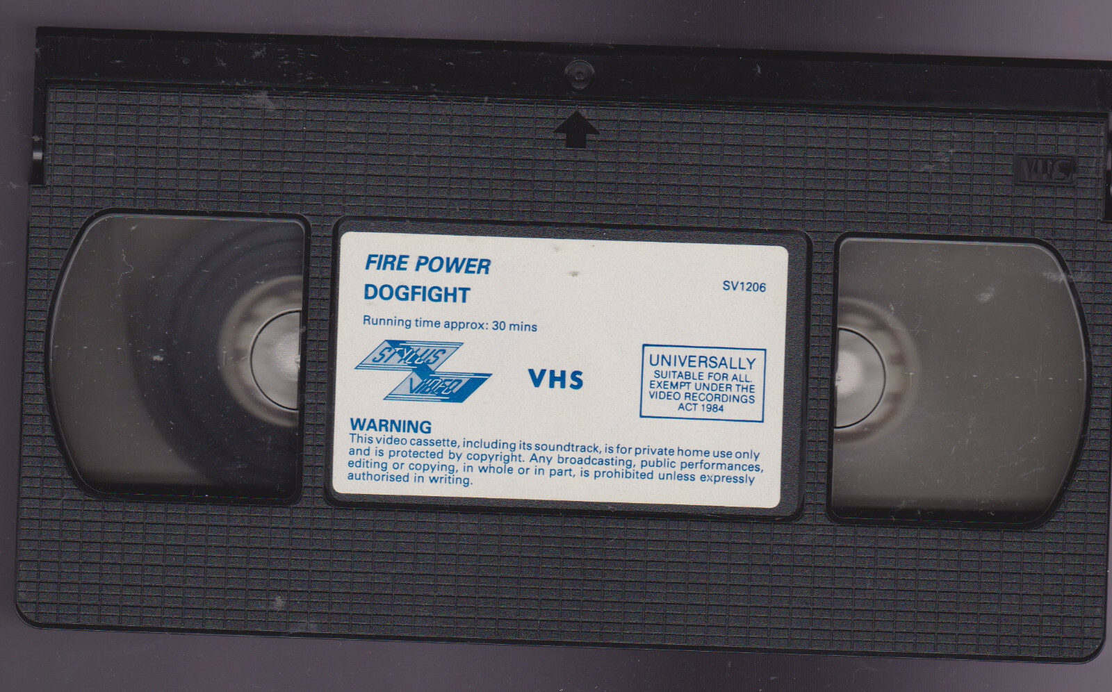 Fire Power - DogFight (VHS) ~ Aircraft ~ Aviation ~ Cambat ~ War Video ...