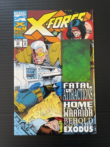 X-Force #25 Hologram! - Marvel Comics - 1993 - WE COMBINE SHIPPING | eBay