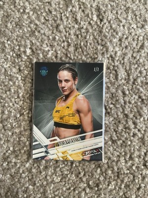 2025 P4P MMA KHROME JULIA POLASTRI CUSTOM CARD 1/1 UFC ACEO | eBay
