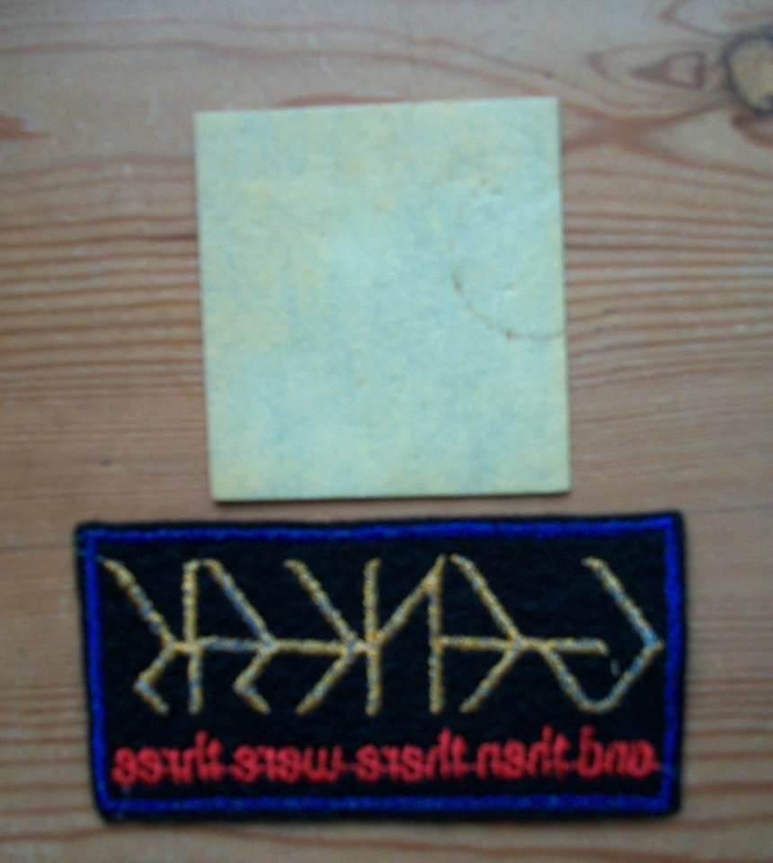 GENESIS ORIGINAL VINTAGE CONCERT MERCH UNUSED OFFICIAL PATCH X 2 FILING ...