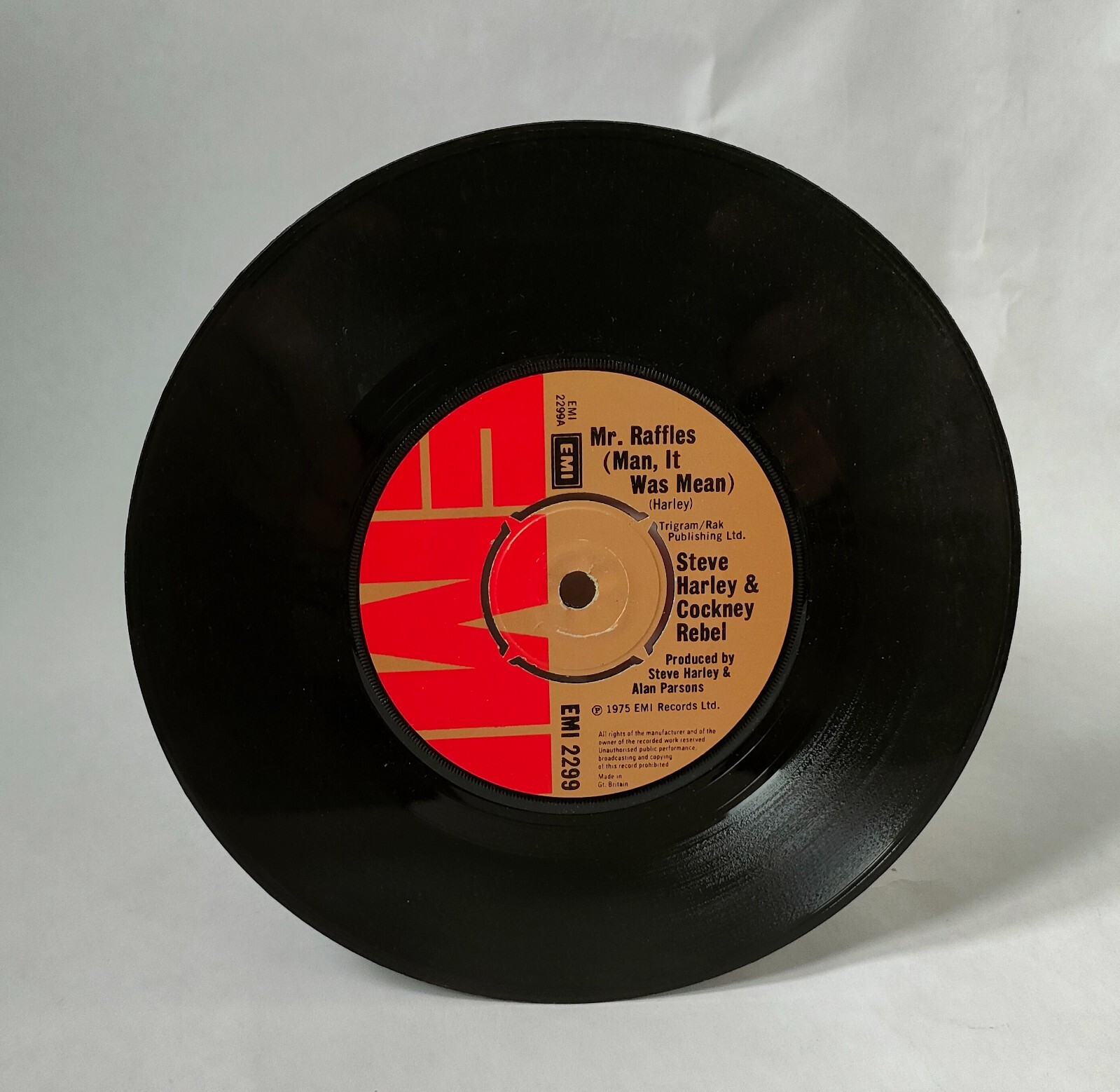 Steve Harley & Cockney Rebel - Mr. Raffles - 7 Zoll Musik Vinyl ...