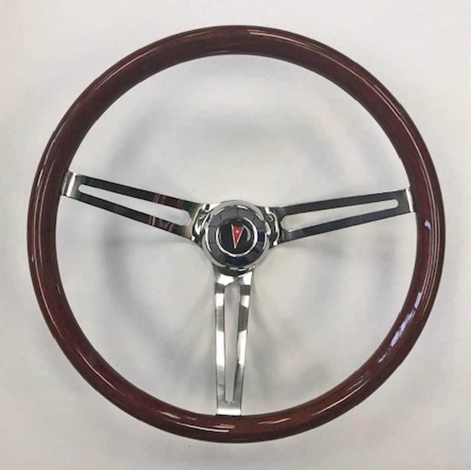 69-93 Pontiac Grand Prix GTO Firebird Mahogany Wood Steering Wheel High ...