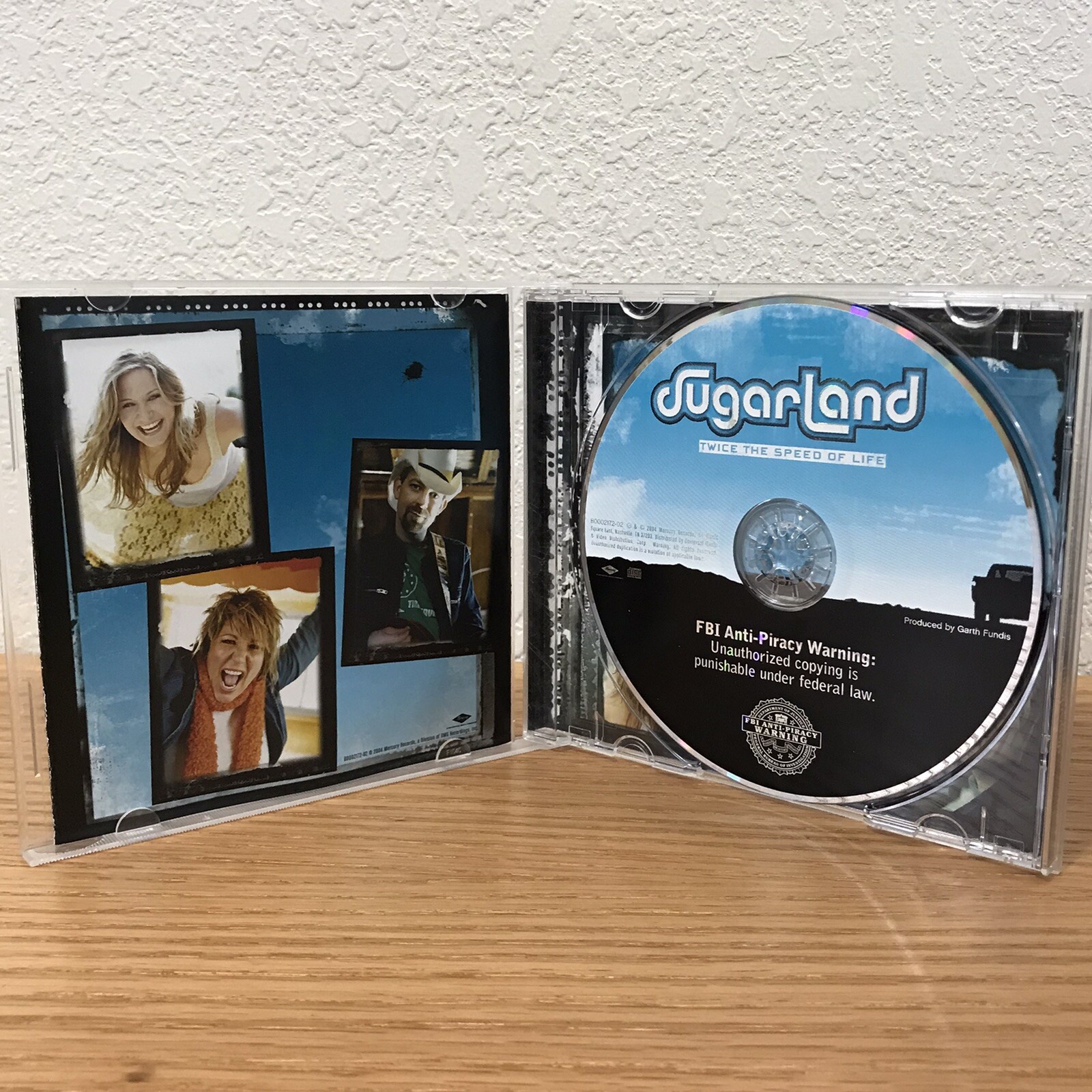 Twice the Speed of Life by Sugarland (CD, 2004, Mercury) Catalog ...