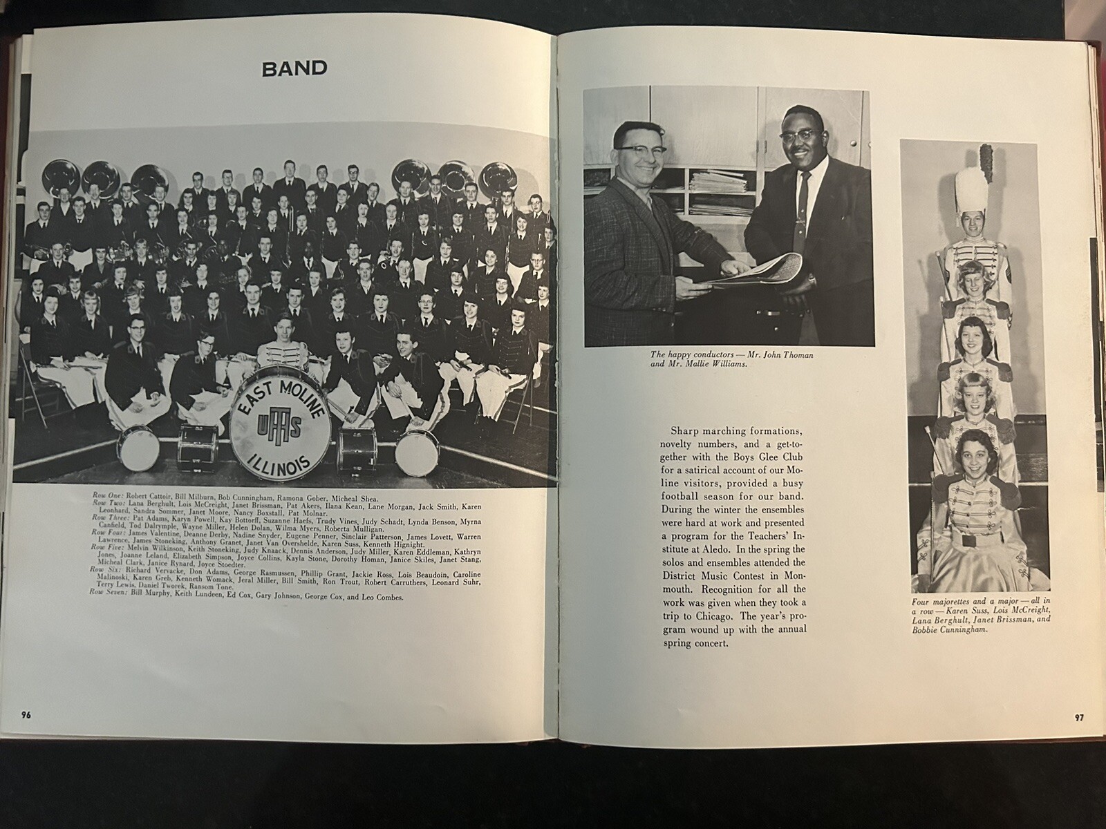1957 SKYLINE YEARBOOK United Township High School EAST MOLINE Illinois ...