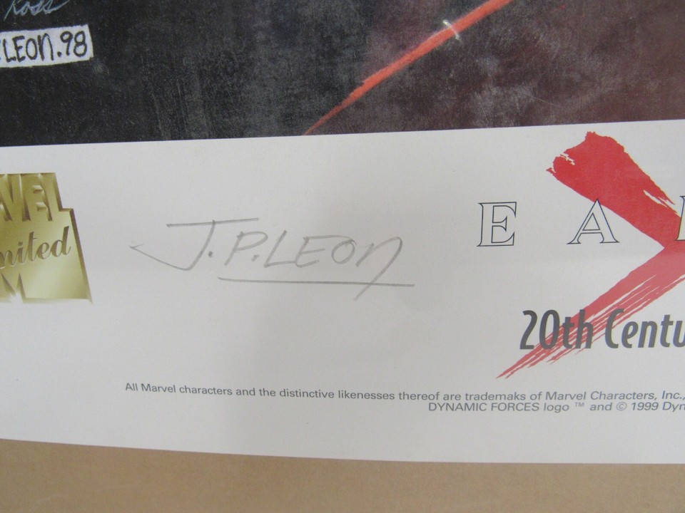 EARTH X 20th Century Heroes Lithograph Print Signed Alex Ross JP Leon ...