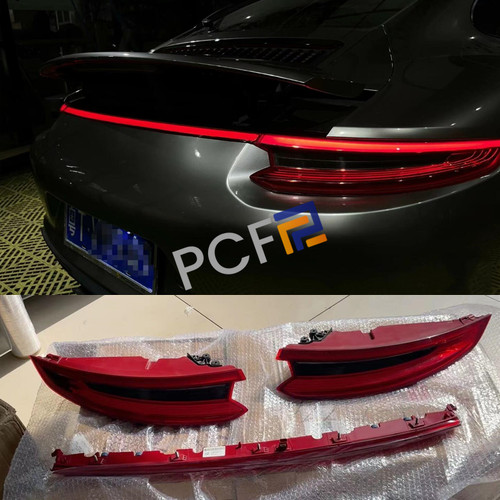 LED Taillight Dynamic Signal Rear Lamps For 16-18 Porsche 911 Carrera ...