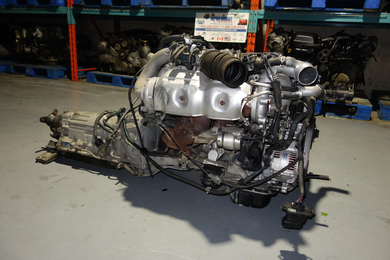 JDM Aristo Twin Turbo VVTi GS300 2JZ-GTE Engine G35 350Z 6speed ...