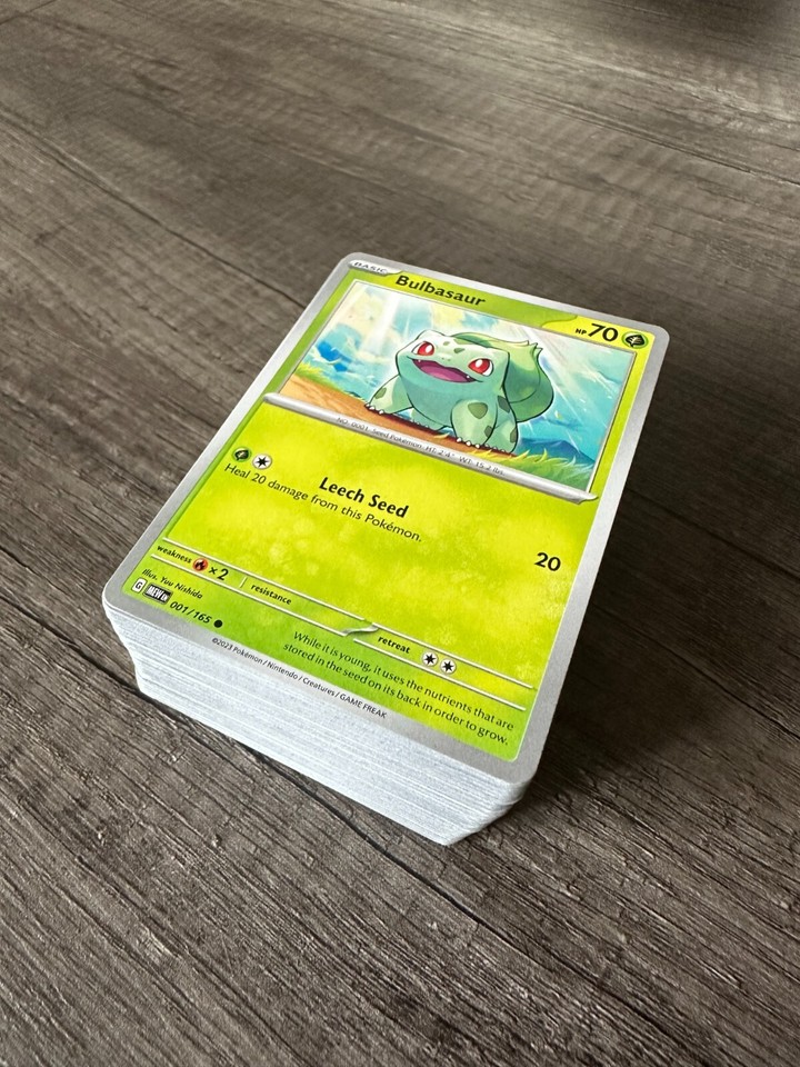 Pokemon Scarlet & Violet 151 Complete Common/Uncommon/Rare Set 153 ...