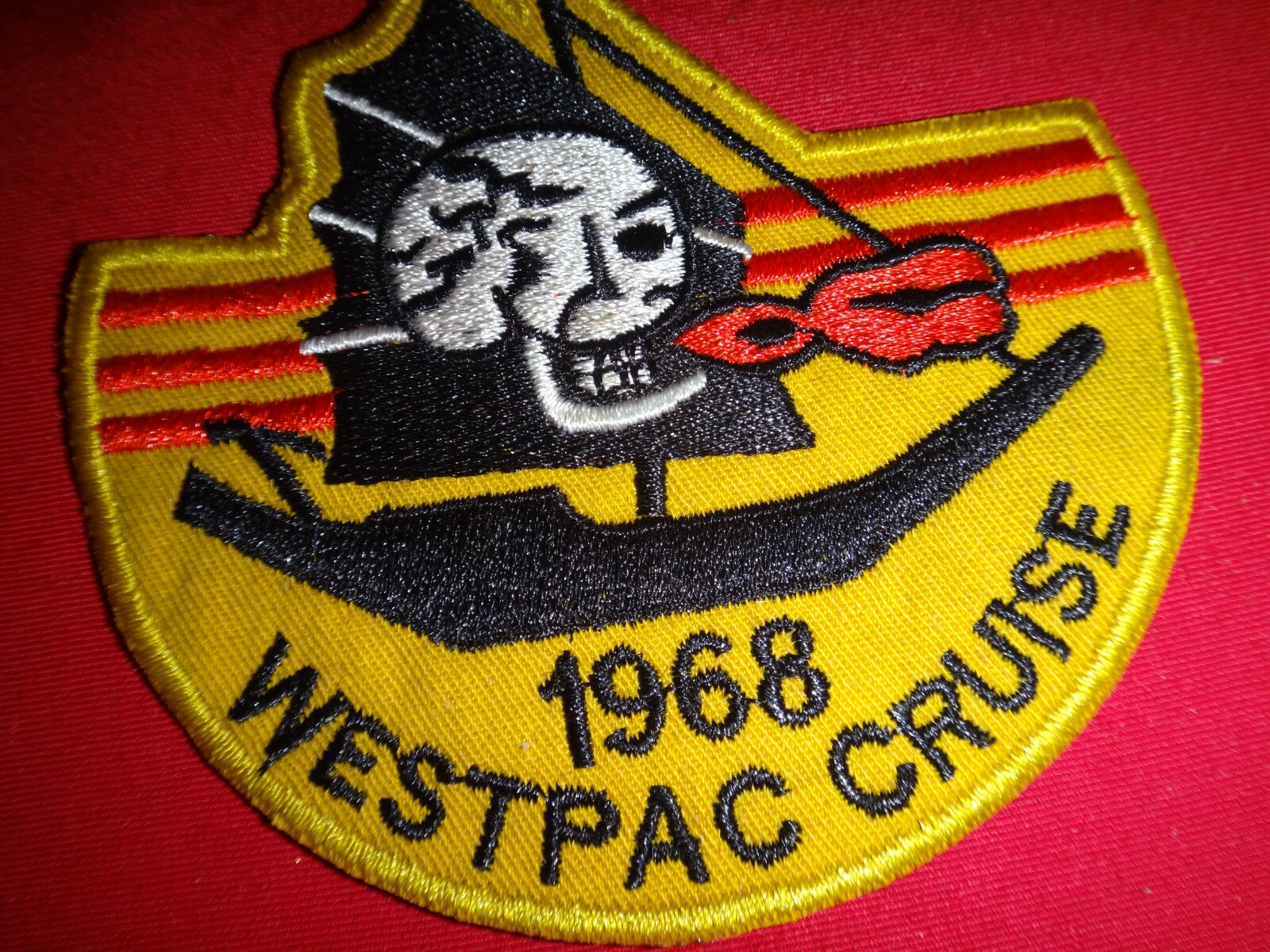 US Navy Year 1968 WESTPAC CRUISE Vietnam War Patch | eBay UK