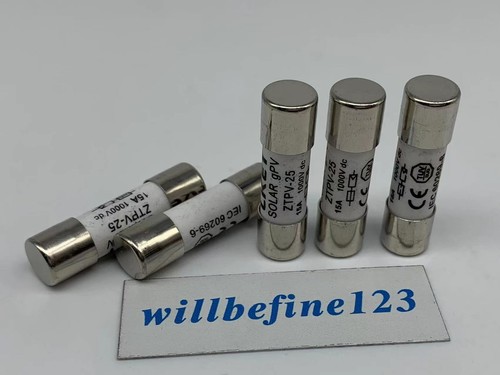 5x NEW FOR Liket ZTPV-25 Fuse Solar PV 10*38mm DC1000V 15A | eBay