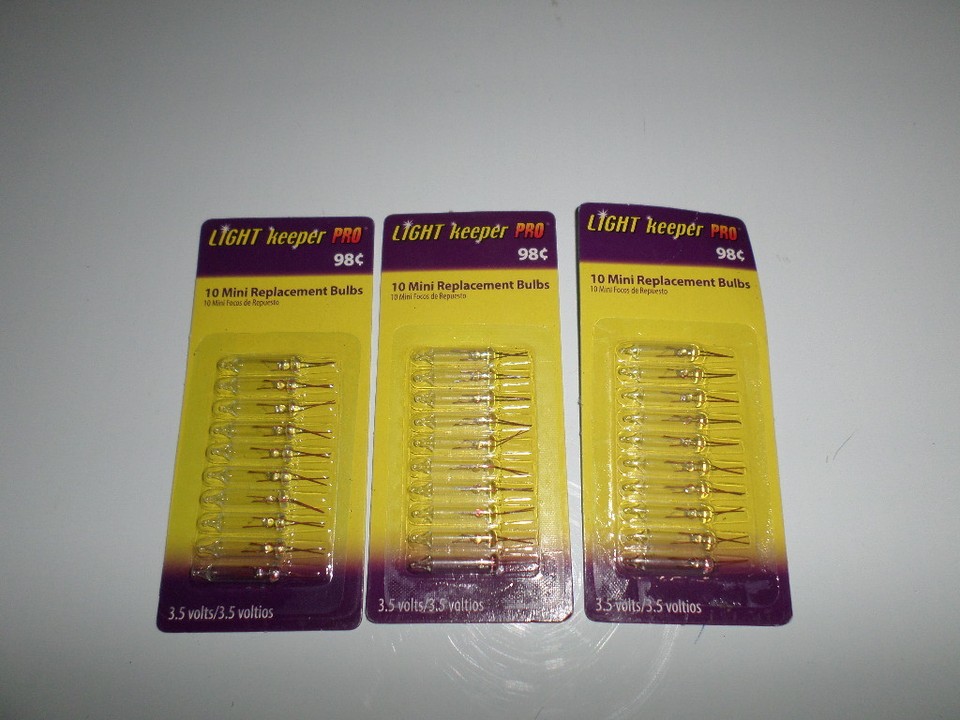Light keeper pro 2.5V, 3.5V, 7V, 12V clear or multi mini replacement ...