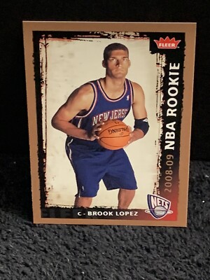 Brook Lopez 2009-10 Fleer NBA Rookie #210 | eBay