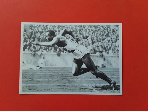 Sticker ORIGINAL JESSE OWENS American sprinter the olympic god #17 | eBay