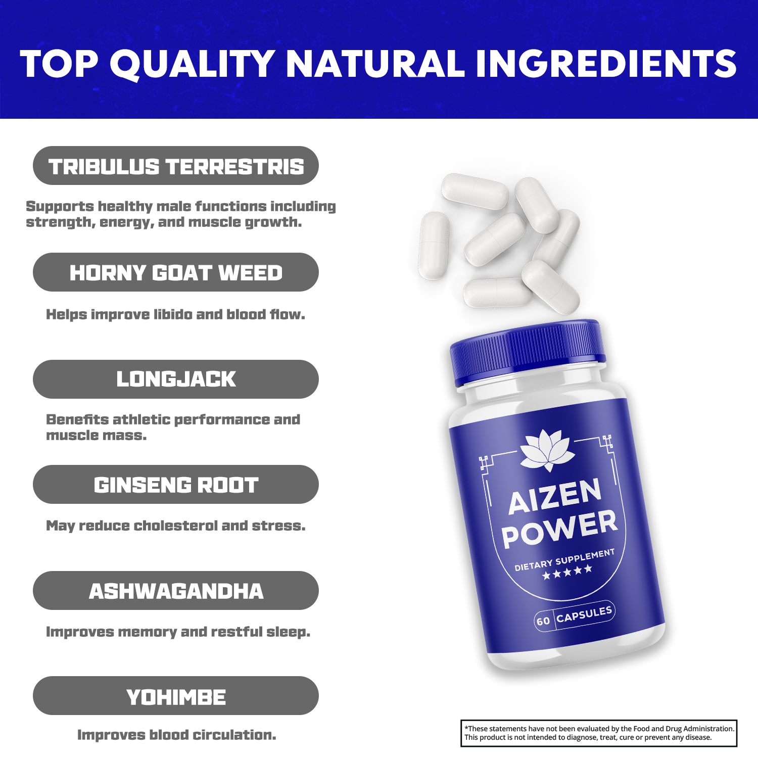 Aizen Power Pills - Aizen Power Male Vitality Support Supplement ...