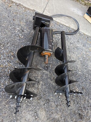 New Wain Roy Tag quick attach hydraulic auger post hole digger Mini ...