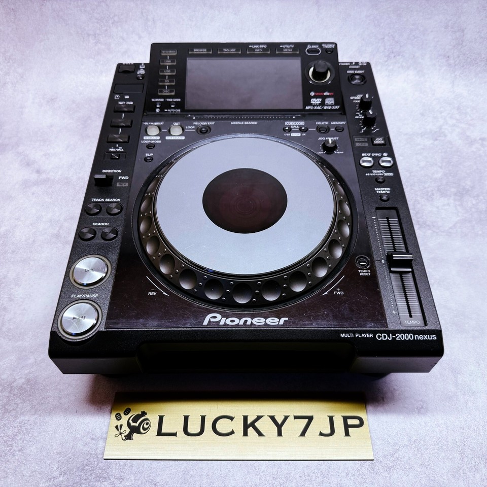 Pioneer CDJ-2000NXS DJ Player Turntable CDJ 2000 From Japan Nexus Free ...