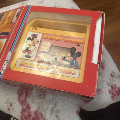 VTG Walt Disney Recording Studio Cassette Tape Player Mickey Minnie | eBay
