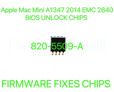 Apple Mac Mini A1347 2014 EMC 2840, NO EFI PASSWORD BIOS CHIP 820-5509 ...