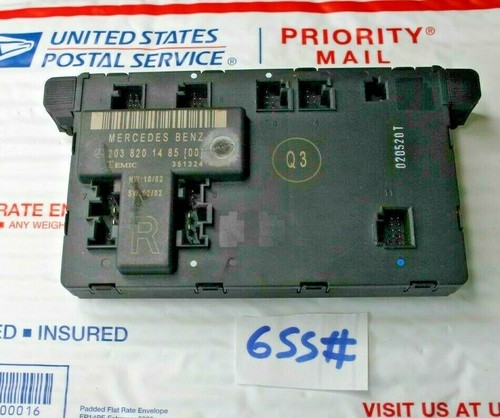 203 820 14 85 01-07 MERCEDES C-Class W203 PASSENGER RIGHT DOOR CONTROL ...